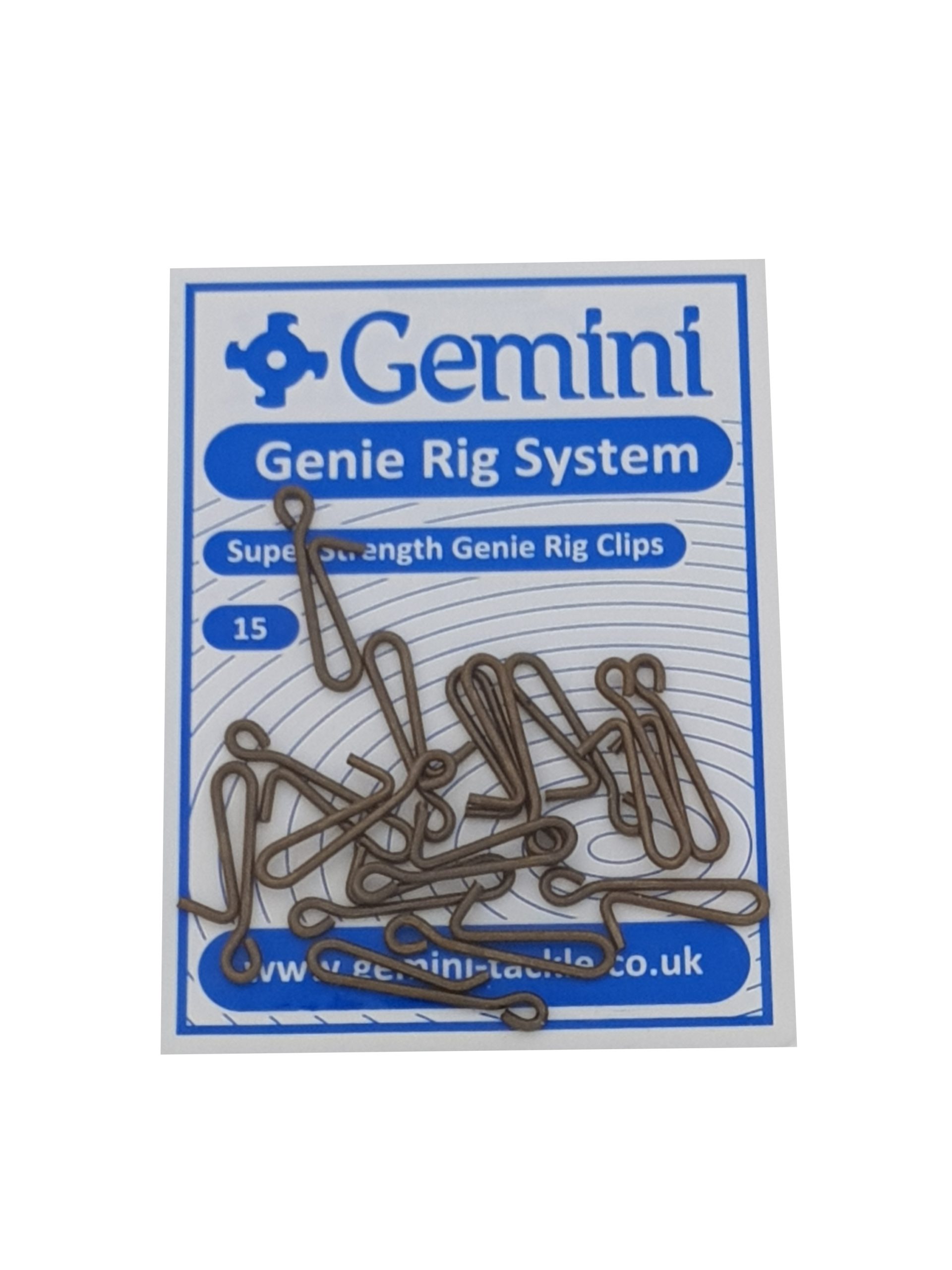 Gemini Super Strength Rig Clips Qty:15 - Nipro Hengelsport