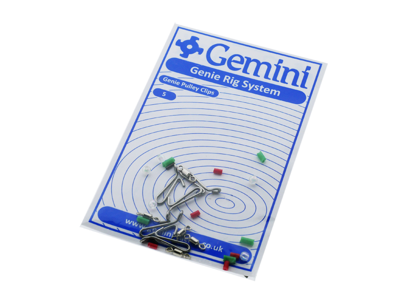 Gemini Genie Pulley Clips - Nipro Hengelsport