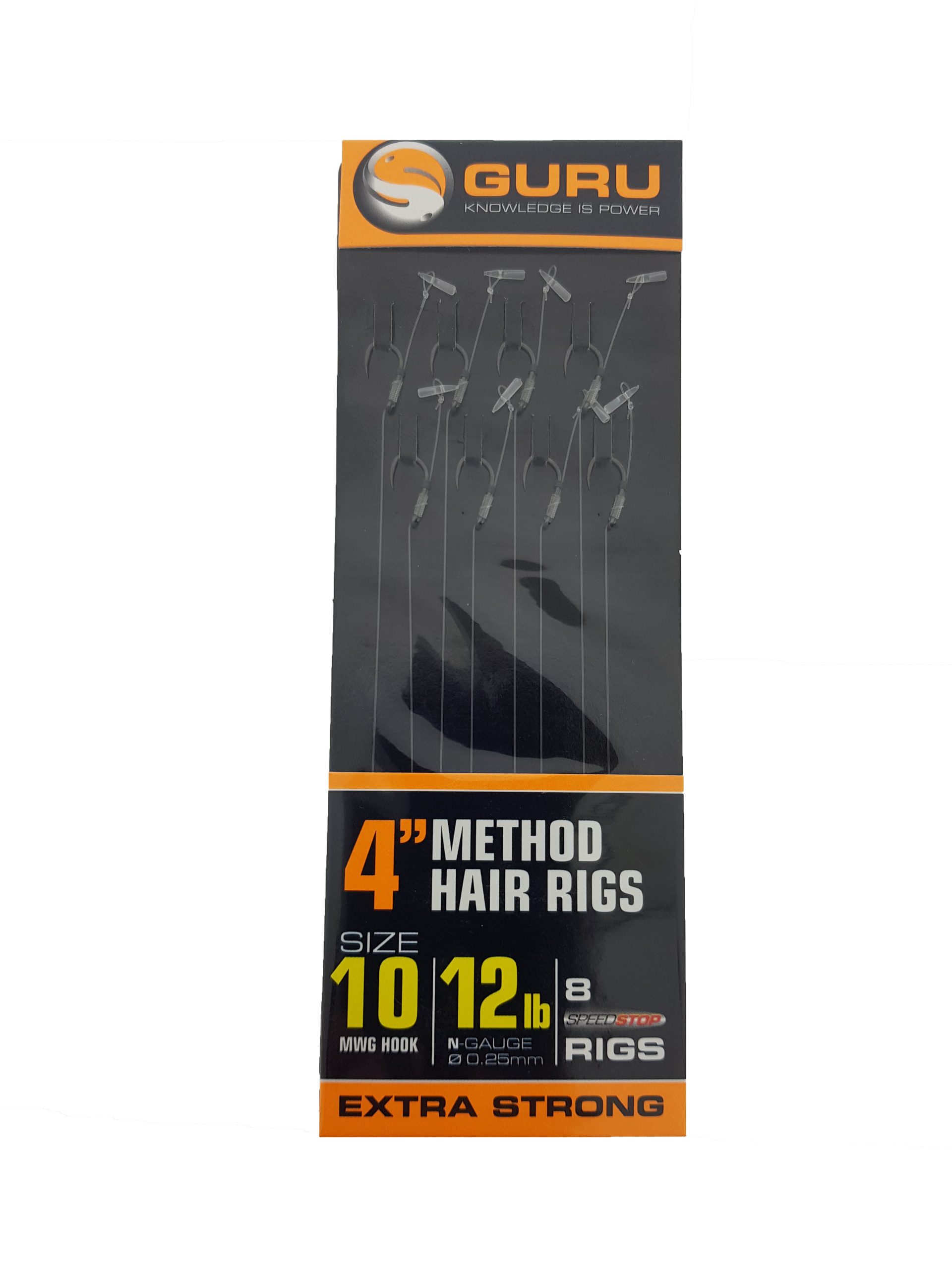 Guru Method Hair Rigs 10cm (8 stuks) - Nipro Hengelsport