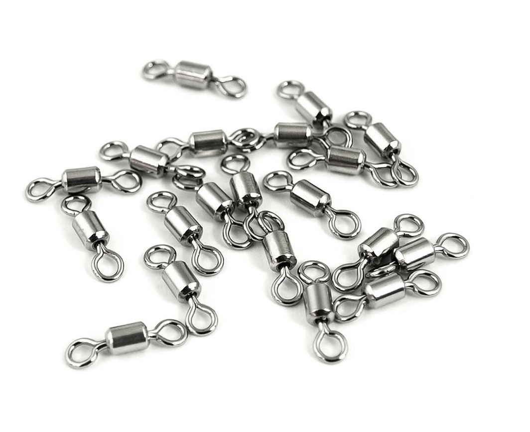 Gemini stainless steel swivels - 100lb - Nipro Hengelsport