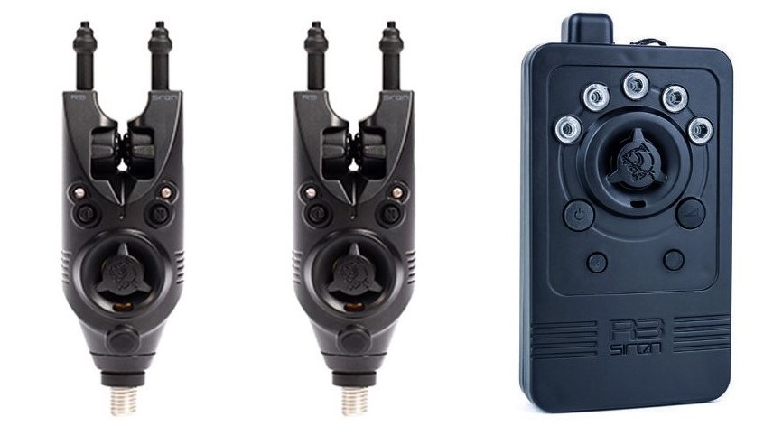 Nash Siren R3 Set 2 alarms + Receiver (Blauw, Blauw) - Nipro Hengelsport