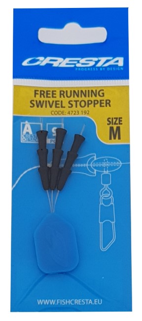 Cresta Free Running Swivel Stoppers - Nipro Hengelsport