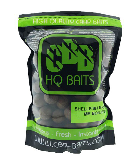 CBB HQ Baits Shellfish Krill Boilie 1kg - Nipro Hengelsport