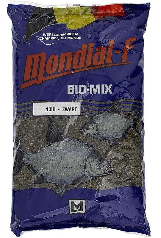 Mondial-F Bio Mix Zwart 2kg - Nipro Hengelsport