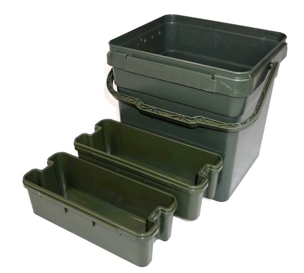 RidgeMonkey Bucket System 17liter - Nipro Hengelsport