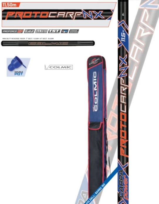 Colmic Pack 'Proto Carp' 11,50mtr - Nipro Hengelsport
