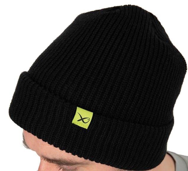 Matrix Beanie Hat Black - Nipro Hengelsport
